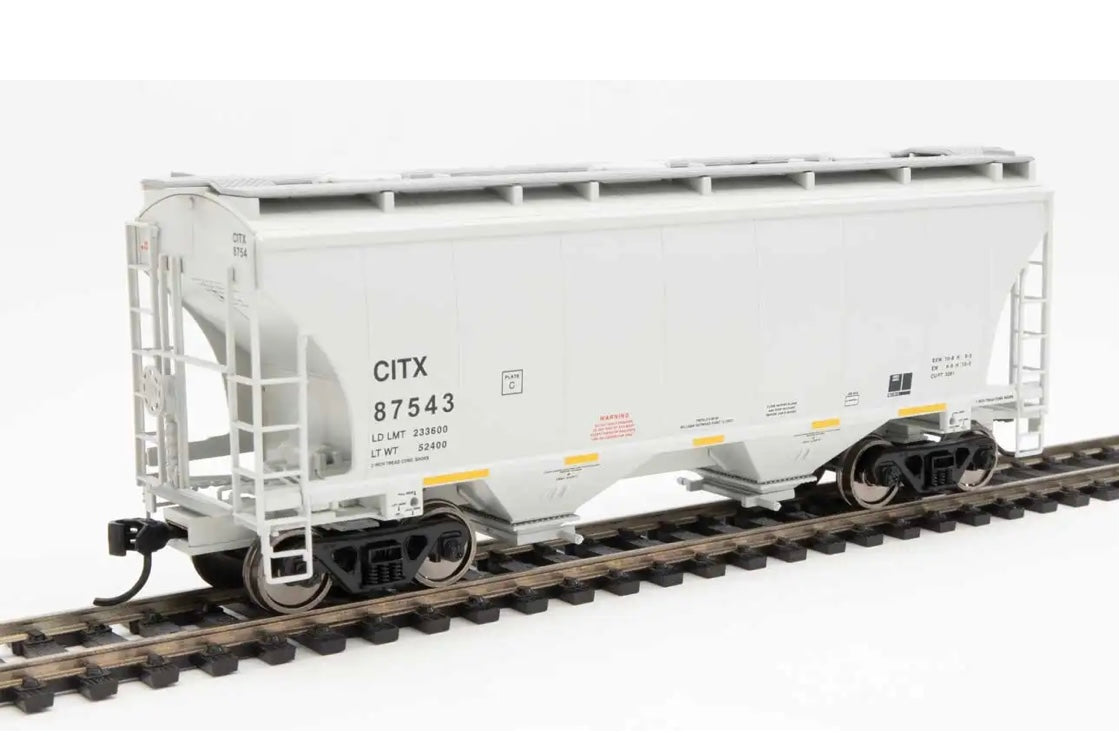 Walthers 910-7570 Trinity 2 bay hopper CITX – Furness Models