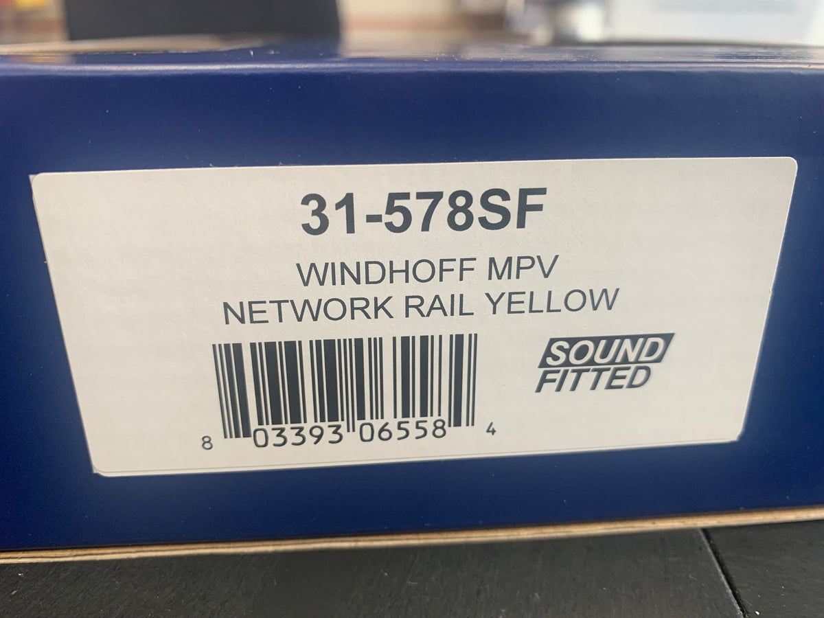 Bachmann 31-578SF Windhoff MPV - Network Rail - DCC Sound – Furness Models