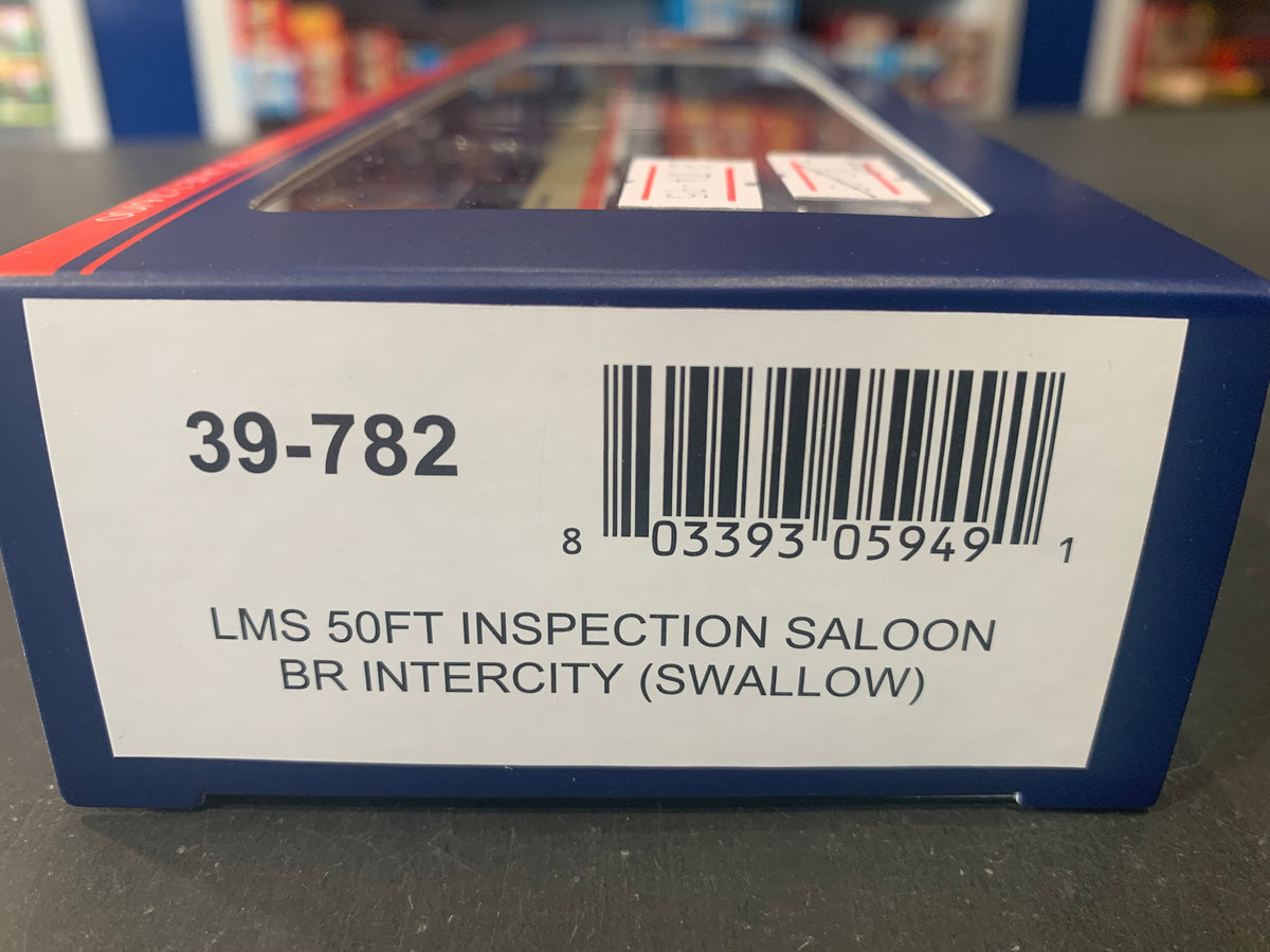 Bachmann 39-782 LMS 50ft Inspection Saloon Coach BR InterCity Swallow ...